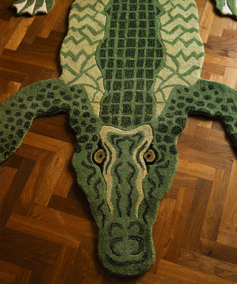 Coolio Crocodile Rug XL - Doing Goods