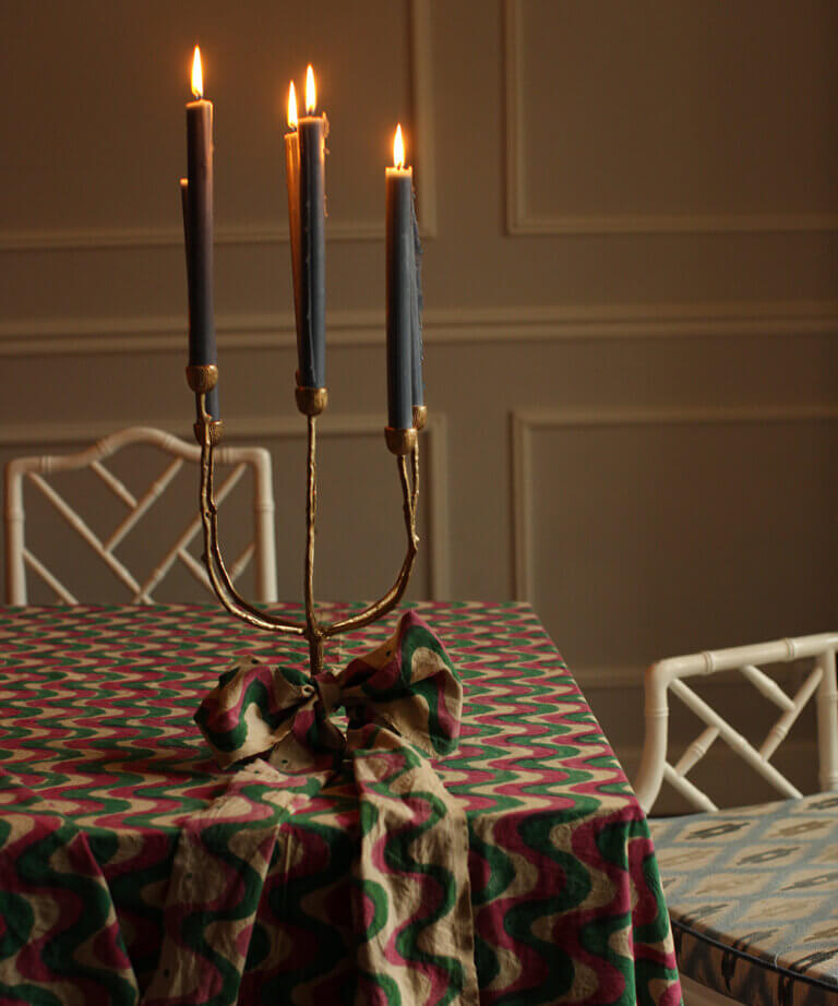 Misty Multi Candle Holder with 6 Arms - Doing Goods