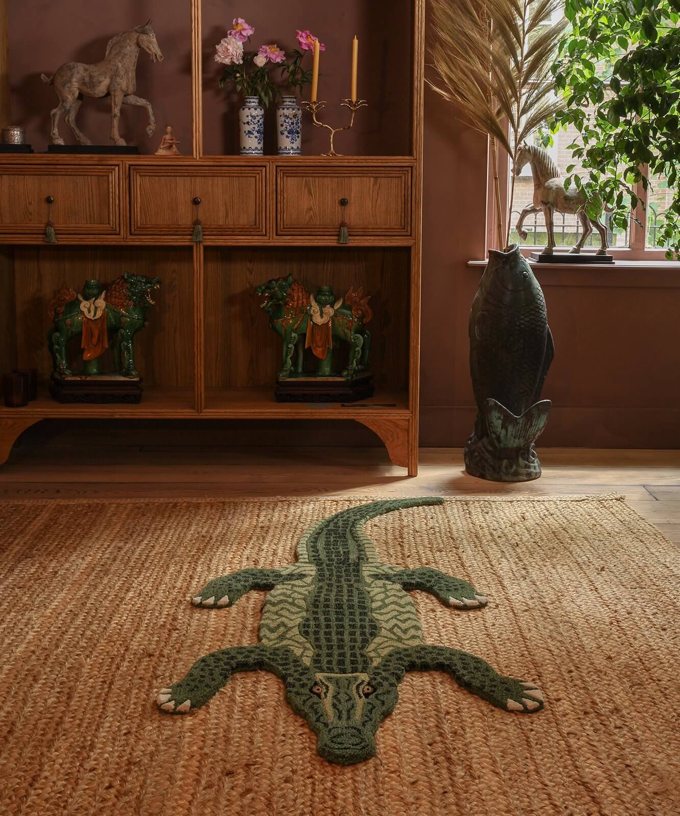 Coolio Crocodile Rug Large - Doing Goods
