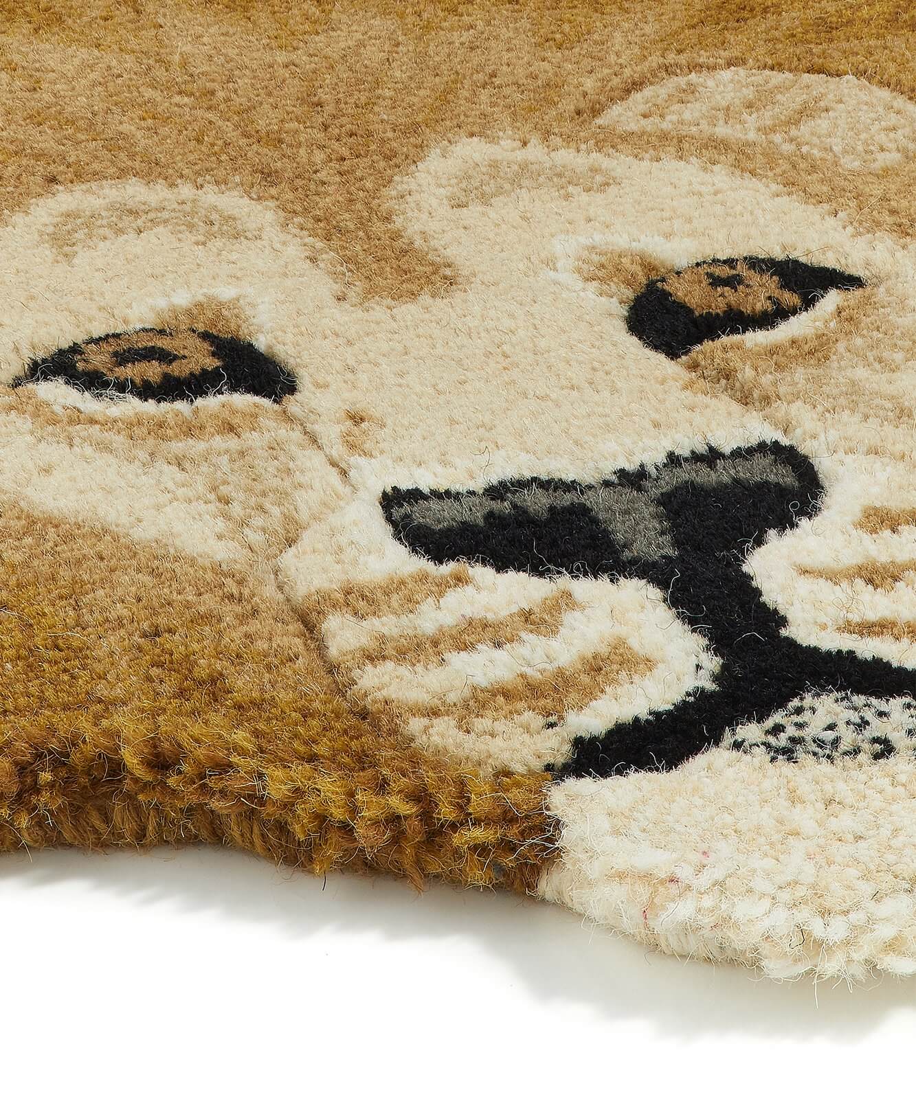 Moody Lion Rug Large - Doing Goods