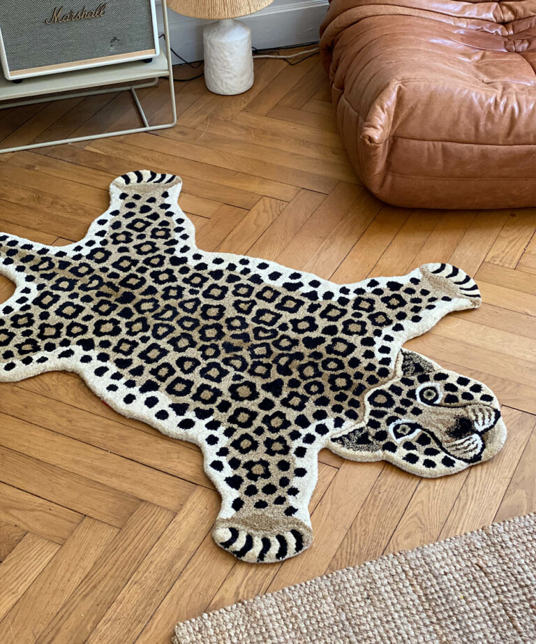 Stripey Zebra Rug Small - Doing Goods