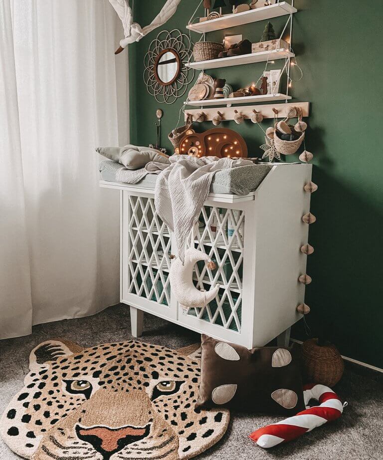 Himani Leopard Head Rug Large - Doing Goods