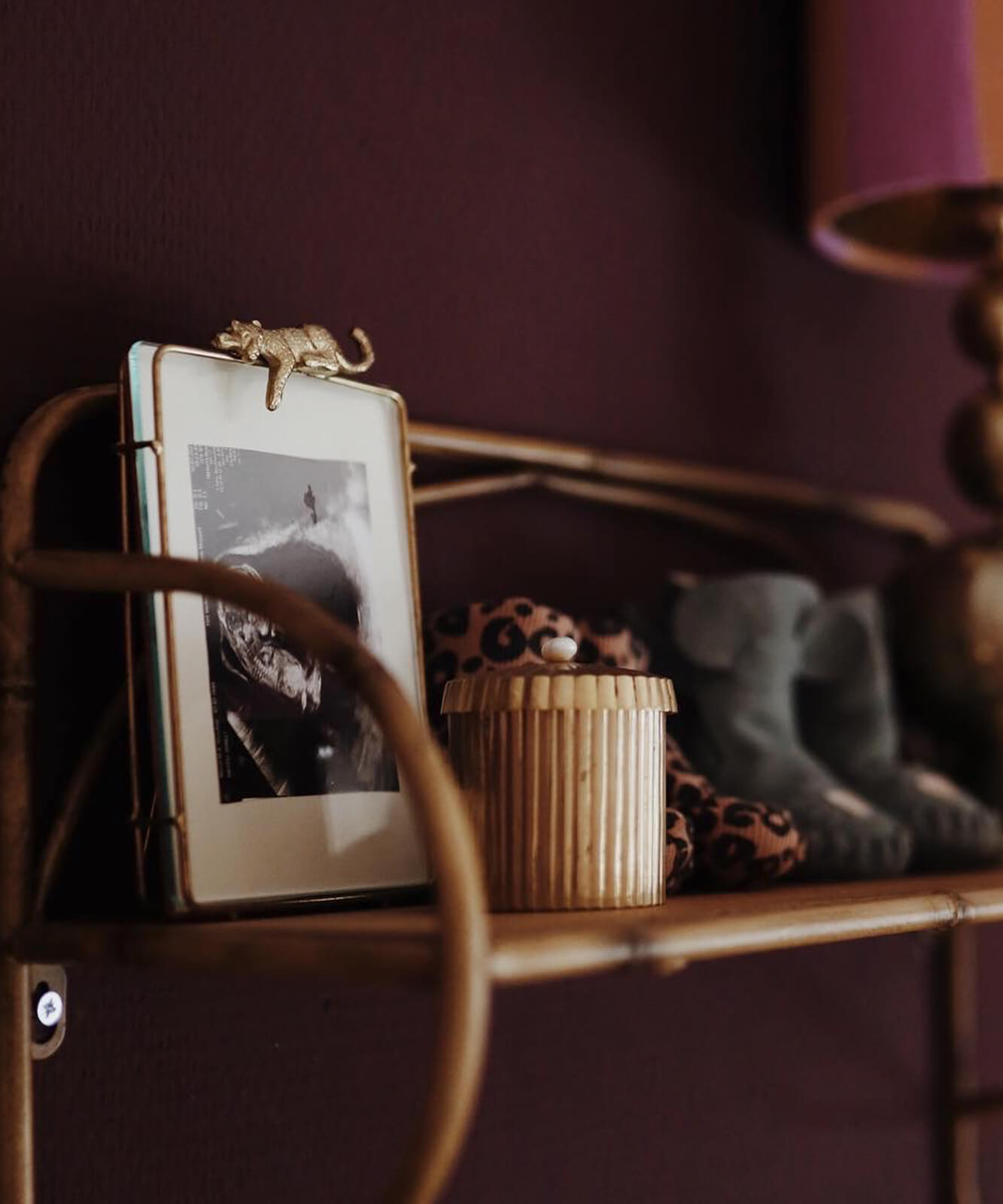 Jenna Leopard Frame Large - Doing Goods