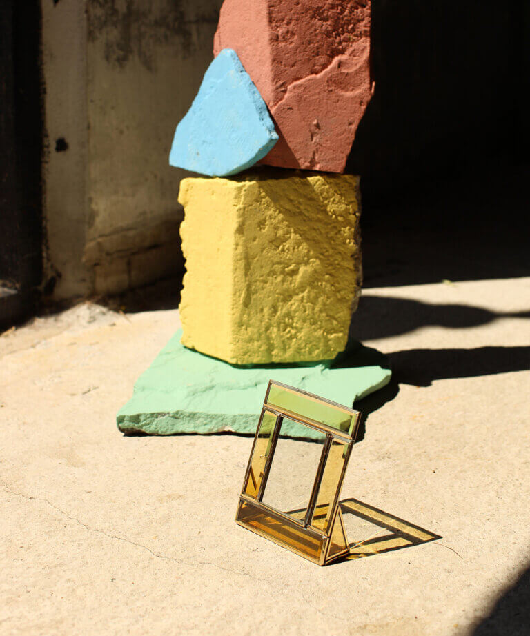 Bonnie Colored Frame Small Topaz (in giftbox) - Doing Goods