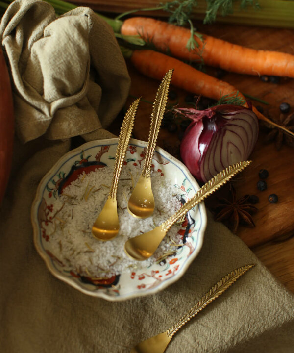 Stella Feather Teaspoon Set of 4 - Doing Goods