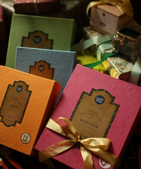 Bonnie Frame Small Topaz in Giftbox - Doing Goods