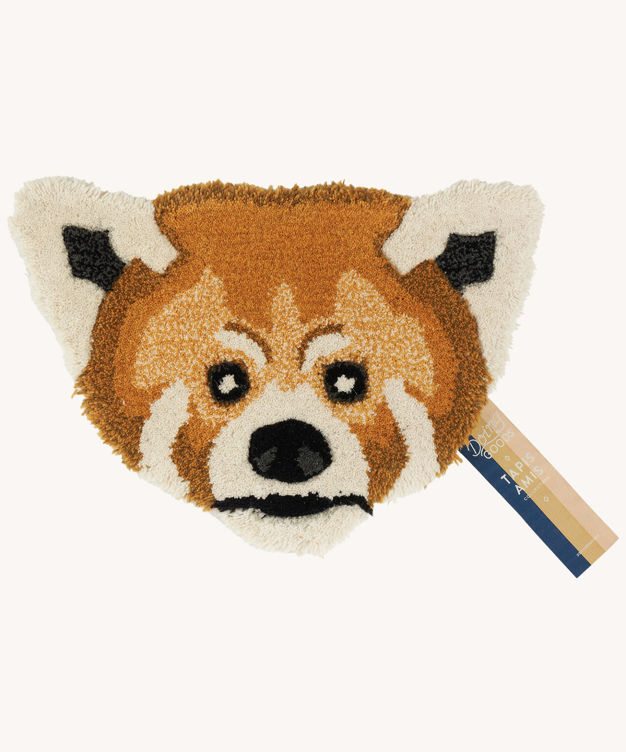 Plumpy Panda Head Rug - Doing Goods