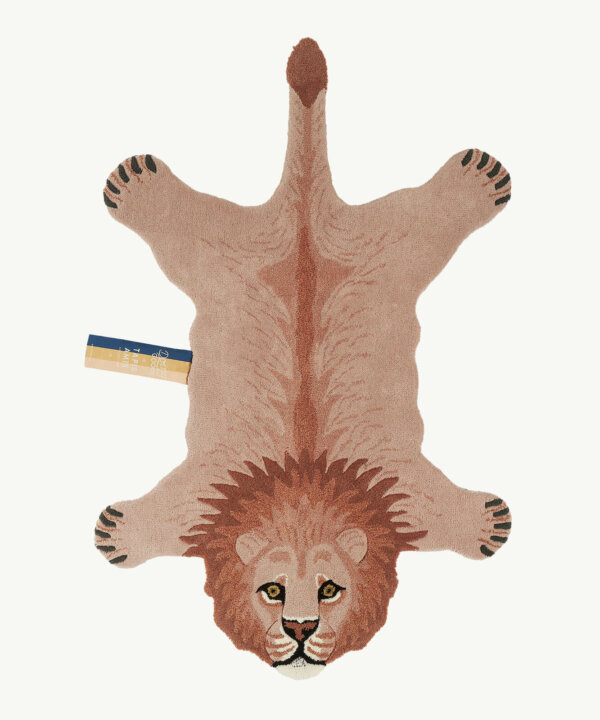 Ari Lion Head Rug Large - Doing Goods