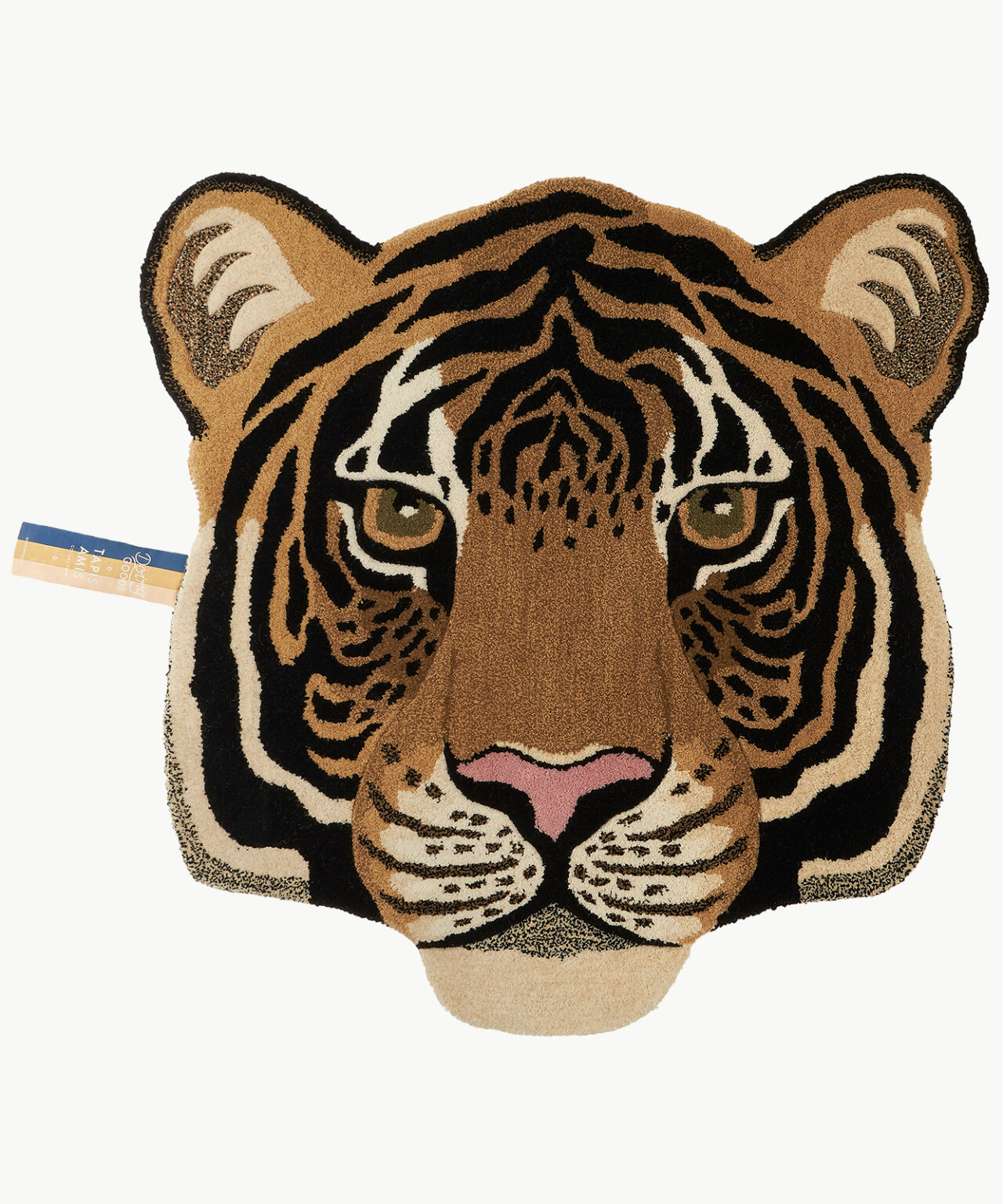 Himani Leopard Head Rug Large - Doing Goods