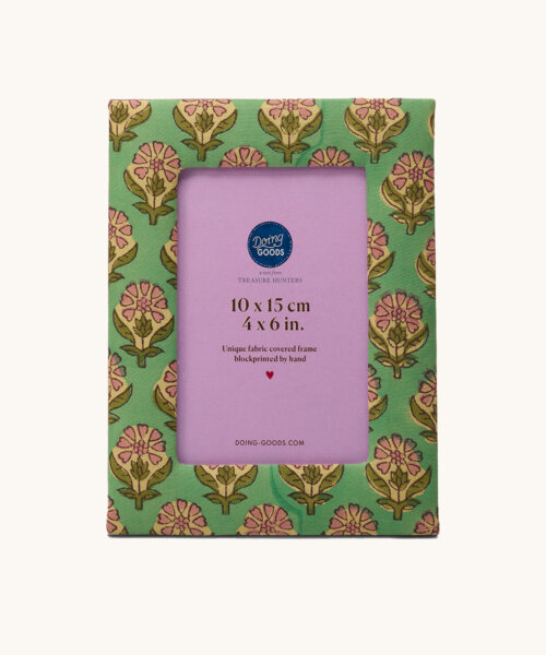 Emma Block Printed Frame - Doing Goods