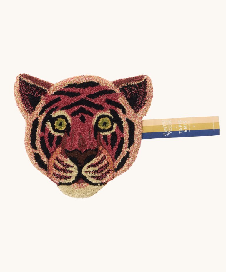 Tula Wise Tiger Head Rug - Doing Goods
