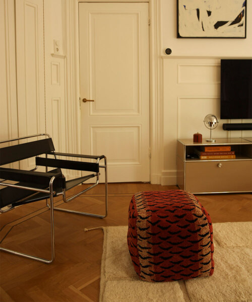 Tula Tiger Pouf Small - Doing Goods