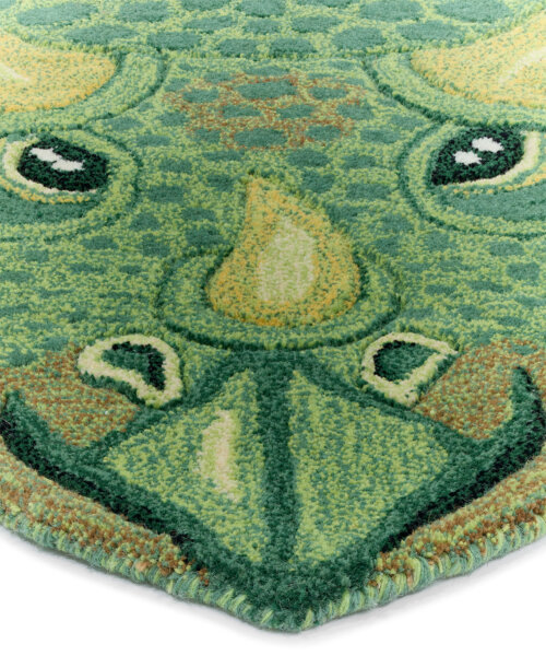 Triceratop Head Rug Large - Doing Goods